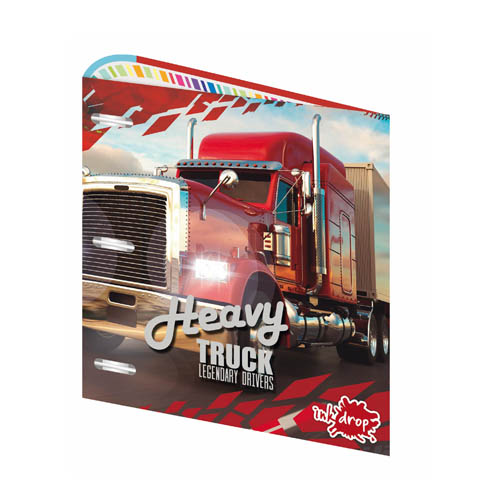 CARPETA ESCOLAR INKDROP CARTONE TRUCKS - Distribuidora Dique