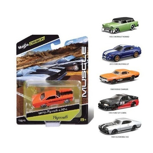 AUTO MAISTO DESIGN MUSCLE CLASICOS A ESCALA 1/64 COLECCIONABLES [15494 ...