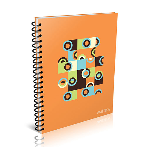 CUADERNO C/ESP.AMERICA T/FLEX.X 80 HS.CUAD. - Distribuidora Dique